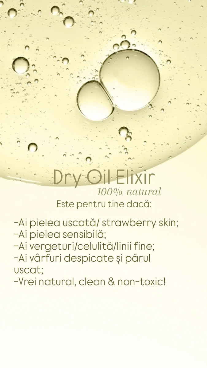 We Velvet Face Body & Hair Multi-Purpose Dry Oil Elixir 100% natural