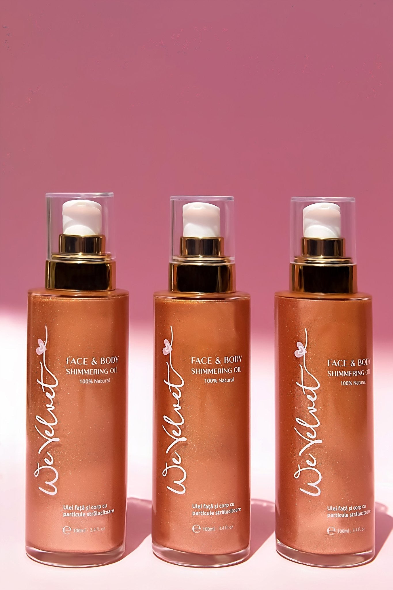 We Velvet Face & Body Shimmering Oil
